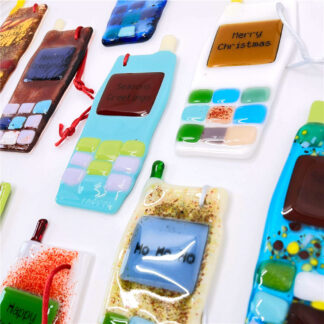 2006 “Cell Phone” Ornament – Pearl River Glass Studio